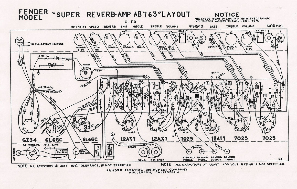 Vintage Fender Amp Repair - Maintenance, Modifications and Repairs ...